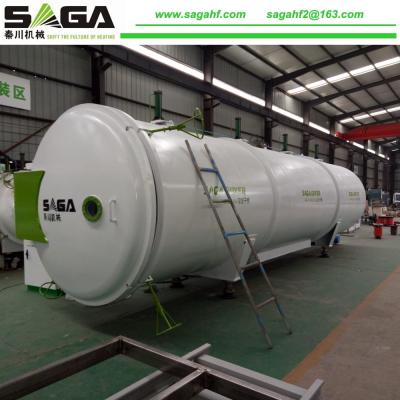 China Wood Oven For Drying Timber Vacuum Kiln With High Frequency Heating for sale
