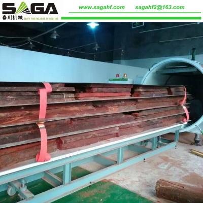 China Radio Frequency Wave Hardwood Drying Vacuum Timber Drying Ovens From SAGA for sale