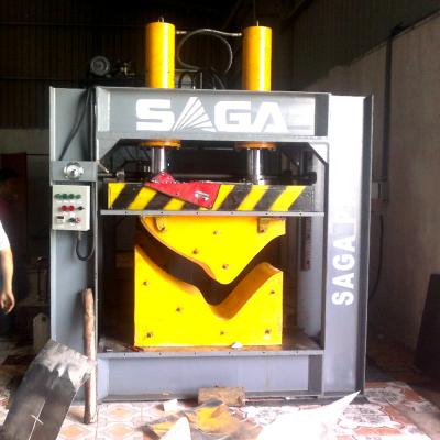 China Solid Wood Bending Press Machine Plywood Curved Equipment From SAGA For Sale for sale