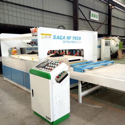 China Solid Wood Panel Edge Gluing Machine Wood Board Clamping Carrier From SAGA for sale