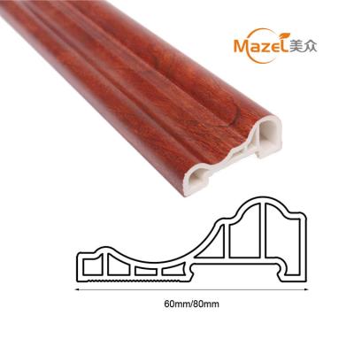 China wood grain pvc laminate flooring skirting for sale