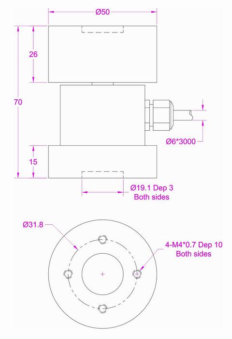 Torque-and-Thrust-Biaxial-Sensor