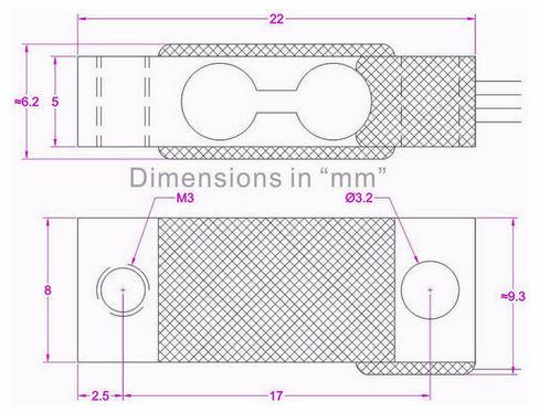 miniature force transducer 20N 30N 50N