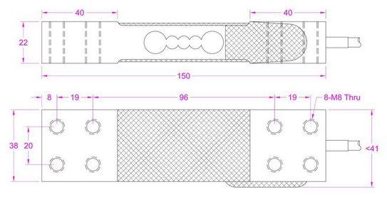 Single Point Digital Load Cell