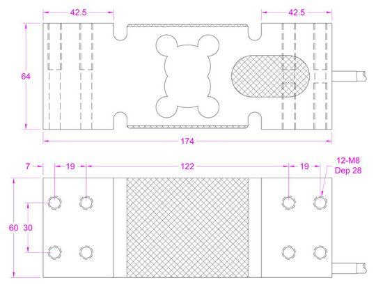 single point load cell with digital output