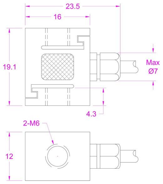 micro s beam load cell 10kg 20kg 50kg 100kg 200kg