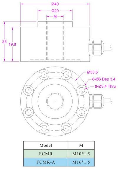 Pancake Load Cell 10kN