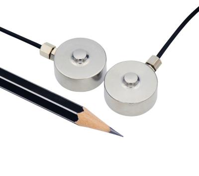 China Miniature Compression Force Transducer 10kN 20kN Press Force Measurement en venta