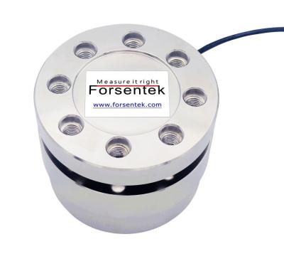 China Flanged Load Cell 500kg Column Loadcell 1000kg Traction Compression Sensor 2ton en venta