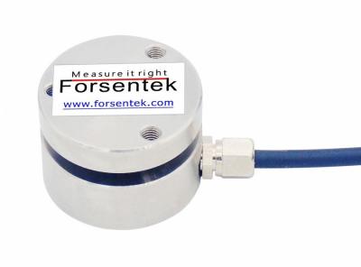 China 200N 500N 1kN 2kN 5kN 10kN 20kN Sensor de fuerza de compresión con brida de montaje en venta