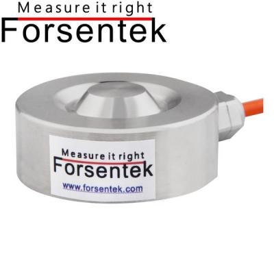 China Transductor 5KN de la fuerza de la célula de carga del botón de la célula 500kg de la carga de compresión 1klb en venta