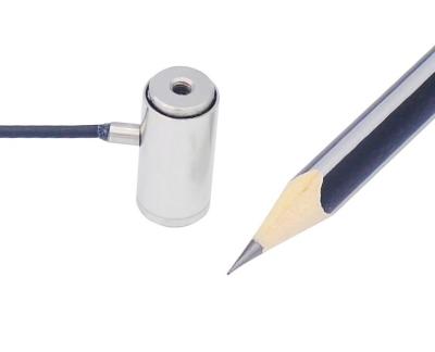 China M3 Mounting Hole Miniature Force Sensor With 10mm Diameter 0-200N Force Measurement à venda