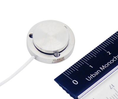 China Sensor de fuerza de compresión de tamaño pequeño de celda de carga plana mini 500N 200N 100N en venta