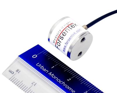 China Tipo miniatura sensor del reborde de la célula 450lb 220lb 110lb 45lb de la carga de compresión de la fuerza en venta