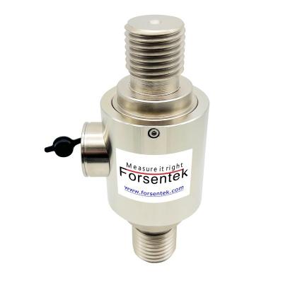 China Rod End Inline Load Cell 1000kN Traction Compression Force Transducer 500kN en venta