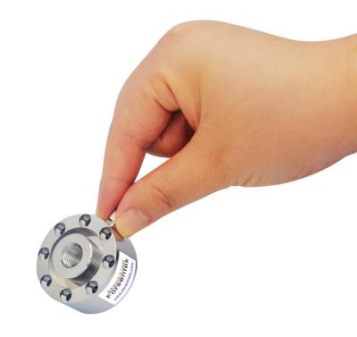China Pancake Load Cell With M10 Threaded Hole For Tension Compression Force Measurement en venta