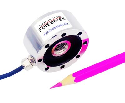 China Pancake Load Cell 200lb 450lb 1.1klb Compression Force Transducer 2.2klb 4.5klb à venda