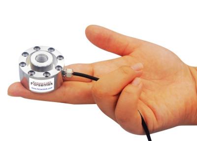 China Pancake Load Cell 200lb 450lb 1.1klb Compression Force Transducer 2.2klb 4.5klb à venda