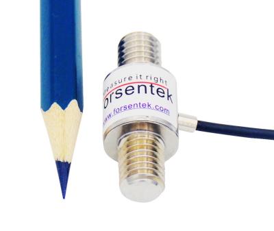 China Miniature Tension Compression Load Cell 200kg 300kg 500kg With M8 Threaded Rod for sale