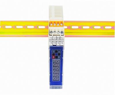 China DIN Rail Mount Load Cell Display Unit | DIN Rail Force Meter Digital Indicator for sale
