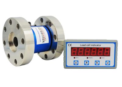 China Flanged reaction torque meter 0-100kNm torque measurement transducer à venda