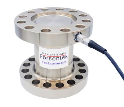 China High Range Flange Load Cell 300kN 500kN 1000kN 2000kN 3000kN 5000kN for sale
