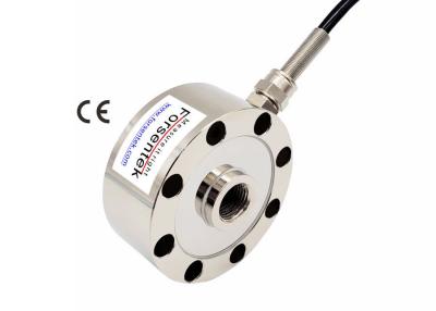 China Pancake Load Cell 50lb 110lb 220lb 440lb Compression Force Measurement Transducer en venta