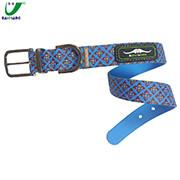 China Custom Printing Pattern Waterproof TPU Dog Collar for sale