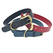 China Waterproof Strong TPU Leather Dog Collar for sale