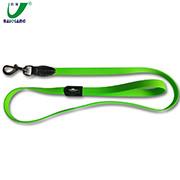 China Custom logo Sublimation PVC Coated Webbing Dog Leash for sale