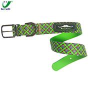 China Waterproof Soft Printing Camo PVC Polyurethane Dog Collar for sale