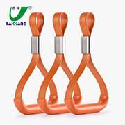 China TPU Coated Webbing Strong Bus Train Subway Handles Hangers Straps Stainless Grabs Handle for sale