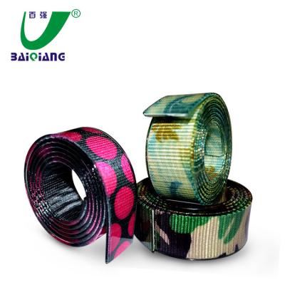 China Wholesale Waterproof TPU Coated Printed Rolls Nylon Webbing Pet Leashes for Pet Dog Collar for sale
