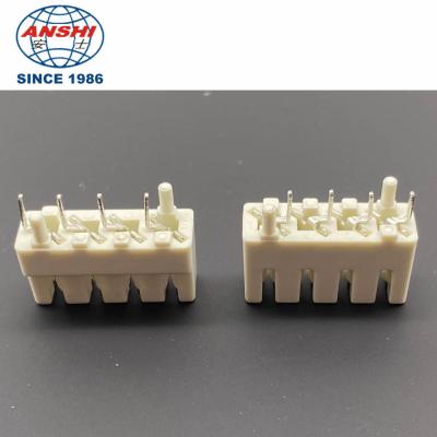 China 4 Pin Power 5.08mm PCB IDC Terminal Block Krone Type Connector for sale