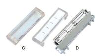 China 5 Pairs Terminal Block Hinged Label Holders For LSA Plus Orbit Module for sale