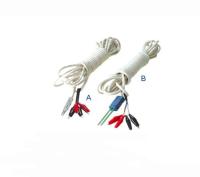 China Network Cable Telecom 2 core / 4 core Plug Test Cord With Alligator Clips A For Highband Module  B for Module for sale