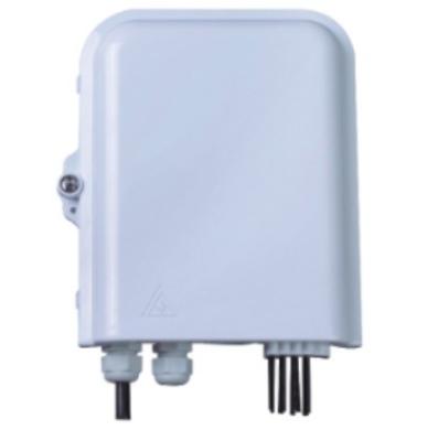 China 8 Port Wall Mount Fiber Distribution Box 8 Core Waterproof For Local Area Network for sale