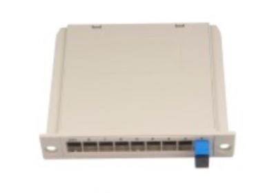 China 8 Way FTTH Distribution Box 1 * 8 Insertion Type Fiber Optic PLC Fiber Optic Splitter for sale