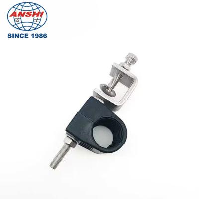 China ANSHI Stackable Single Hole Type Feeder Clamp To Support Cables for sale