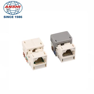 Cina Commscope tipo RJ45 CAT5E CAT6 UTP non blindato 90 gradi Keystone Jack in vendita