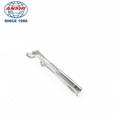 China ODWAC-22 stainless steel wire clamp FTTH accessory Drop wire clamp wedge anchor optical cable suspension for sale