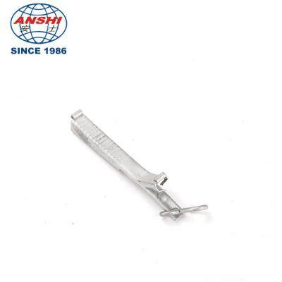 China ODWAC-22 stainless steel wire clamp FTTH accessory Drop wire clamp wedge anchor optical cable suspension for sale