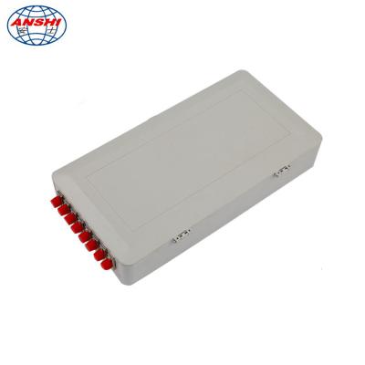 China Mini Optical Fiber Termination Box 6 8 12 24 Cores Small Size SC / APC With Adaptor for sale