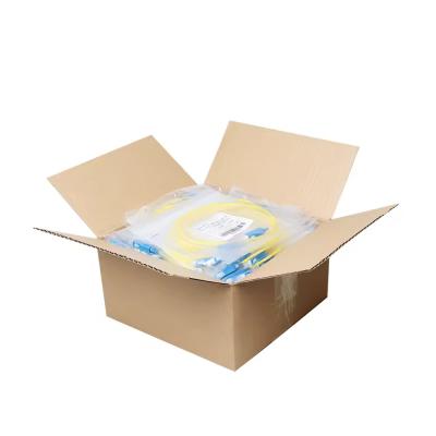 China 0.9mm 1/1.5 Meter FTTH Sc-upcyellow SC/APC Sinle Core Sm G.652d Core Sc Fiber Patch Pigtail for sale