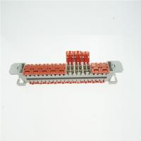 China 2810 Type Module Quick Connection Toolless 10 Pair Gel Filled Krone Compatible for sale
