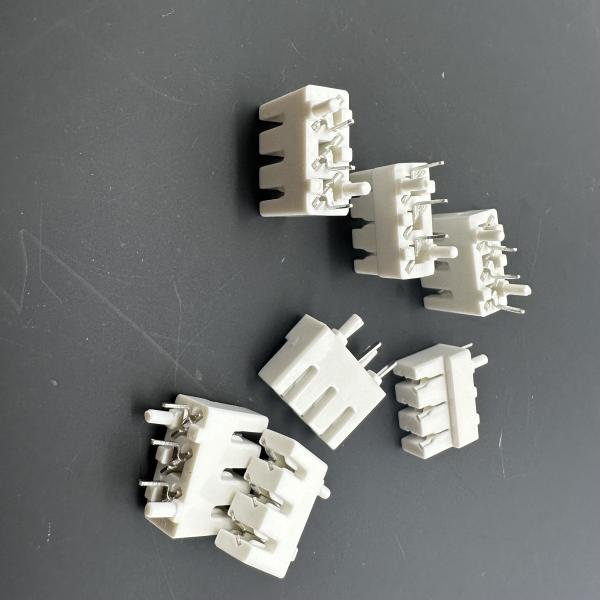 クローネタイプ 45度PCB IDC端末ブロックコネクタ 4ピンピッチ 5.08mm
