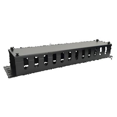 China Rack de gestão de cabos metálicos eficiente com design inovador de fecho à venda