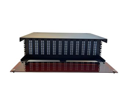 China ANSHI 19 Inch Rack Mount 288 Cores Fiber Optic Patch Panel 3U Fiber Panel for sale