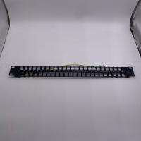 China Modular High Density Zig Zag patch panel, 48xRJ45/u/s, unequipped, 1U for sale