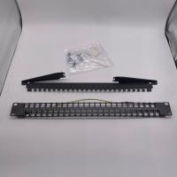 China Modular High Density Zig Zag patch panel, 48xRJ45/u/s, unequipped, 1U for sale